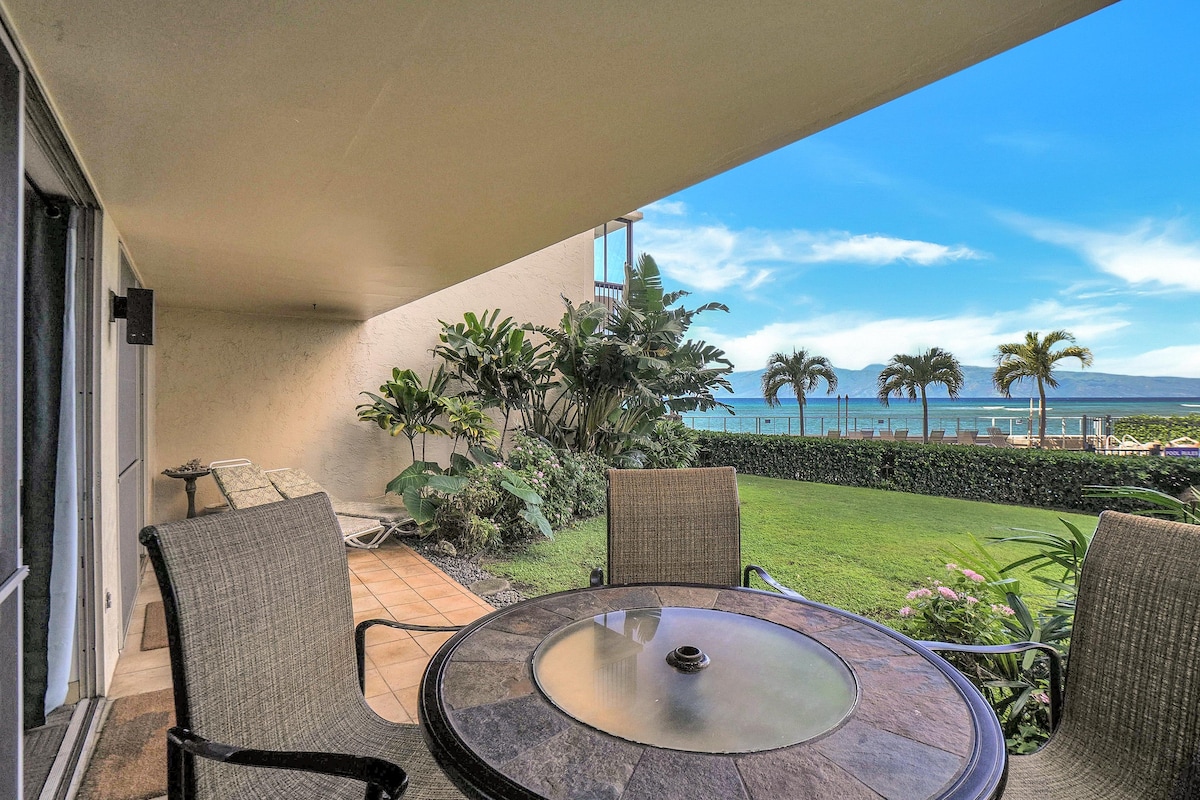 Condo en bord de mer au rez-de-chaussée | Lanai extérieur + P - Condos ...