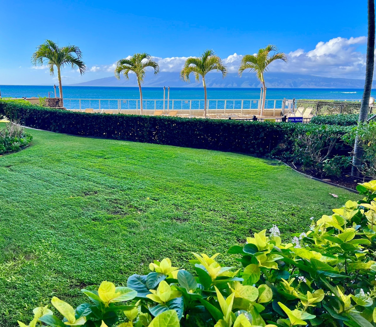 Condo en bord de mer au rez-de-chaussée | Lanai extérieur + P - Condos ...