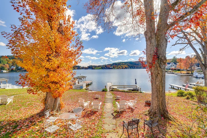 All-season Getaway On Lake Winola: Dock & Sunroom! - Lake Winola, PA
