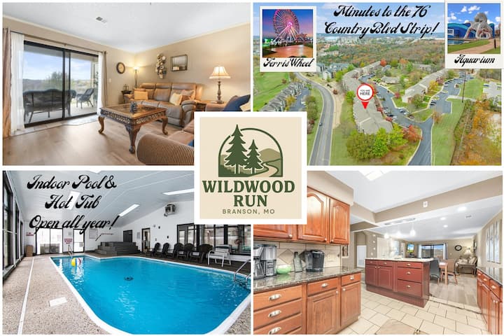 Indoor Pool & Sauna | Minutes To Branson 76 Strip - Branson, MO