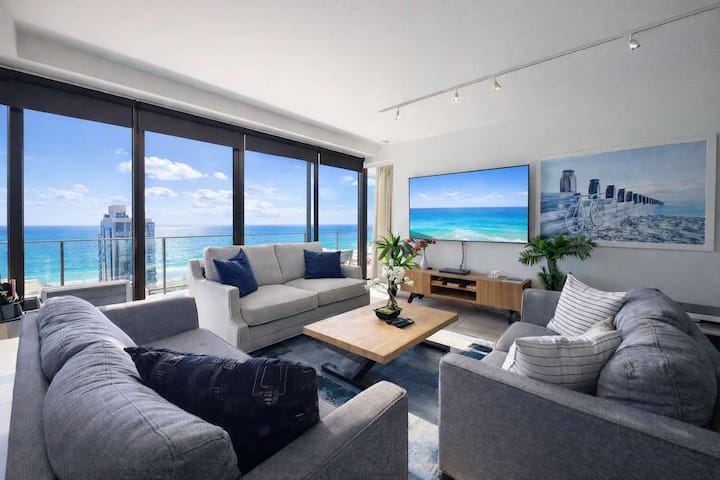 2br Ocean View Apt Heated Pool Spa - Broadbeach