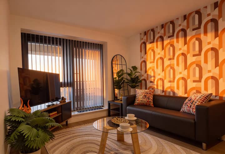 Modern Apartment With Terrace, Leeds Center Wi-fi - Leeds