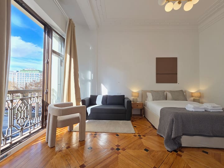 Estudio En Gran Vía Con Vistas - Estadio Cívitas Metropolitano