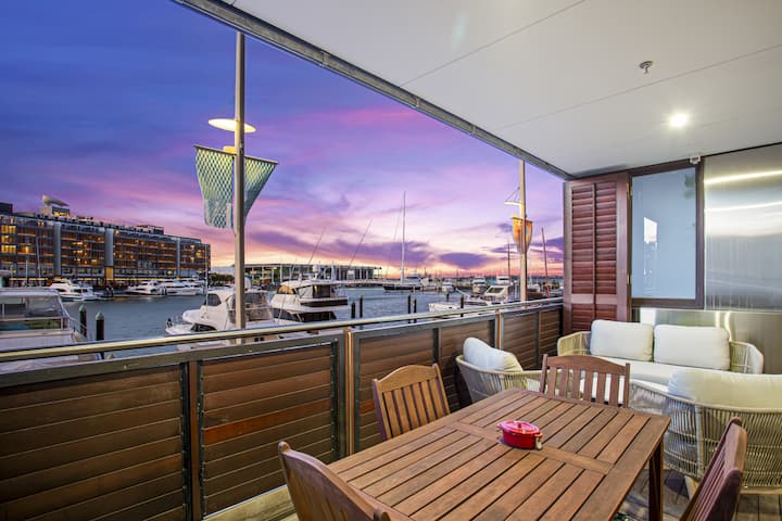 Qv Stays Elegant Waterfront Haven 1 Bed - Auckland