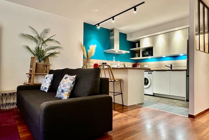 Le Nautilus-chaleureux Appart-terrasse Et Parking - Nantes