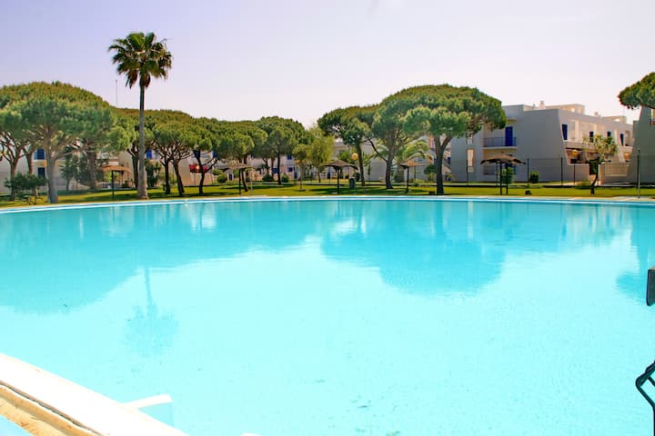 Appartement Dans Une Urbanisation Avec Piscine Com - Chiclana de la Frontera