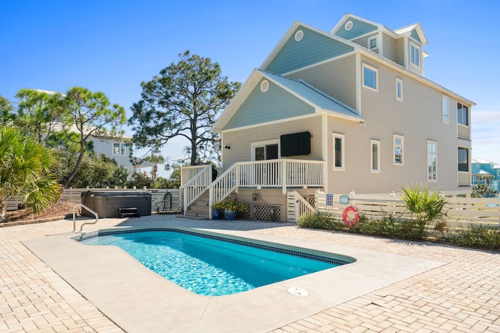 Salty Daze- Private Pool & Hot Tub, Pet Friendly, - Cape San Blas