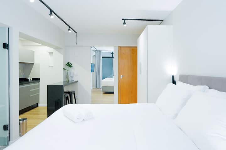 Studio Moderno Com Ar E óTima Localização - Belo Horizonte