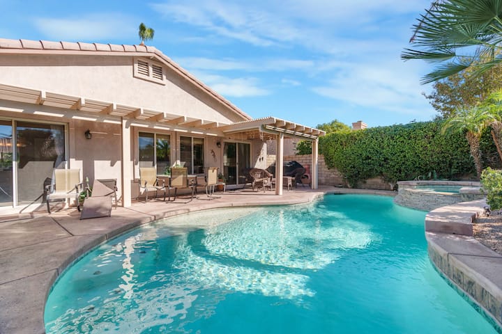 Musiclovers Pool/spa Game Room & Bocce, Golf Oasis - Indio, CA