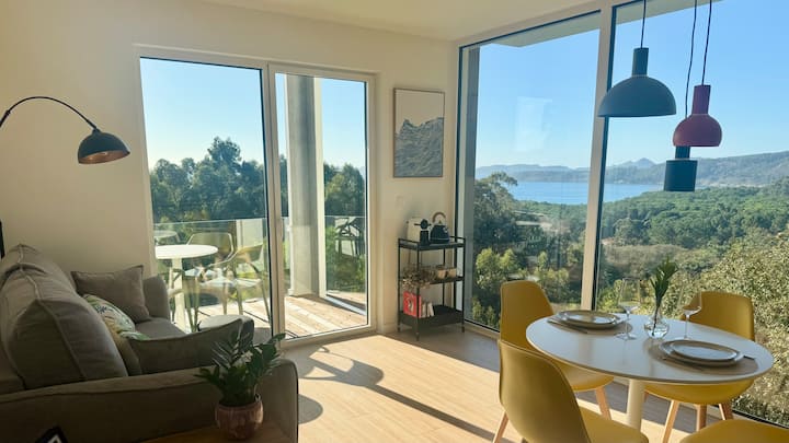 Sea View Retreat With Pool Near Cíes & Vigo - Cangas