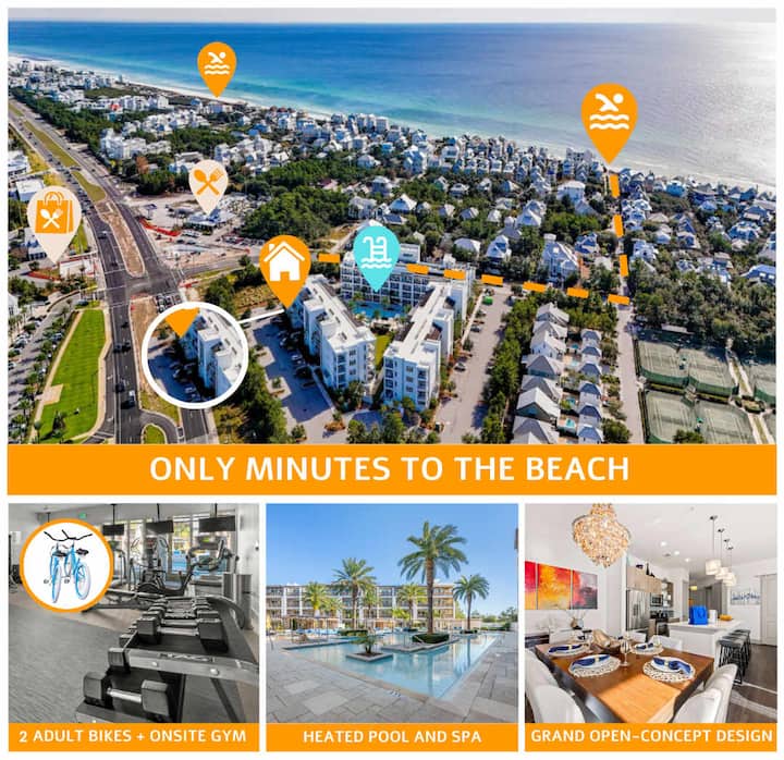 Pointe Us To The Beach, Heated Pool, Beach Access - Rosemary Beach, FL