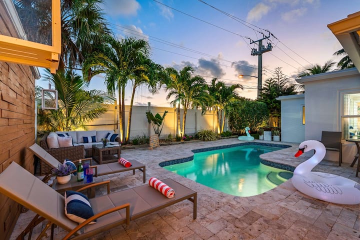 3 Br Heated Pool Villa Near Downtown Delray Beach - Delray Beach, FL