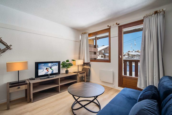 Ski Aux Pieds, Vue Montagne – 1 Ch., 4 Pers - Méribel