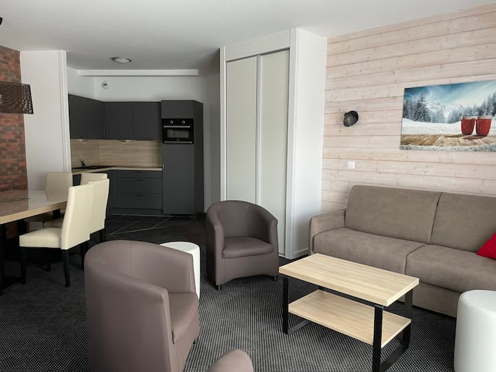 Studio Gourette, 2 Pièces, 8 Pers. - Laruns