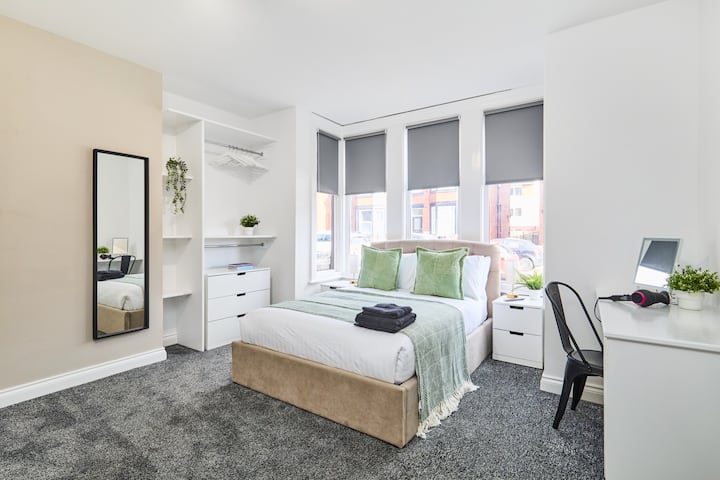 Appartement-moderne-salle De Bain Privée - Leeds