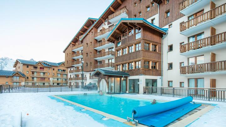 À 60m Des Pistes ! Piscine + Vue Sur Les Montagnes - Modane