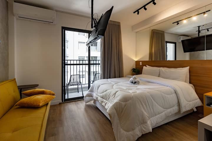 Apartamento C/ Vista No Coração De Pinheiros - Pinheiros