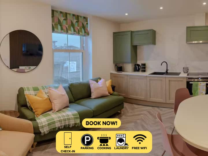 Modern 3br Flat In Central Plymouth Sleeps 6 - Plymouth