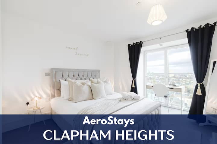 Stylish 1-bed | City Views | Heart Of Clapham - London Bridge Station