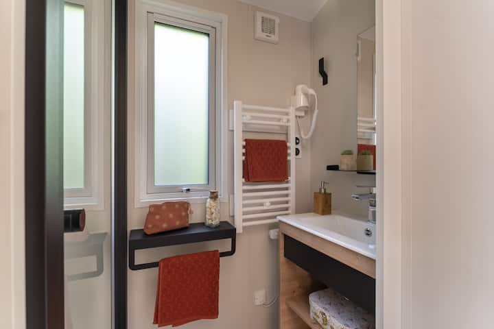 Mobil-home Premium - 3 Chambres 6 Personnes - Loches
