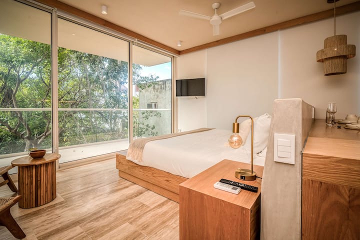 Mangrove View With Rooftop Pool + Beach Access - Puerto Morelos