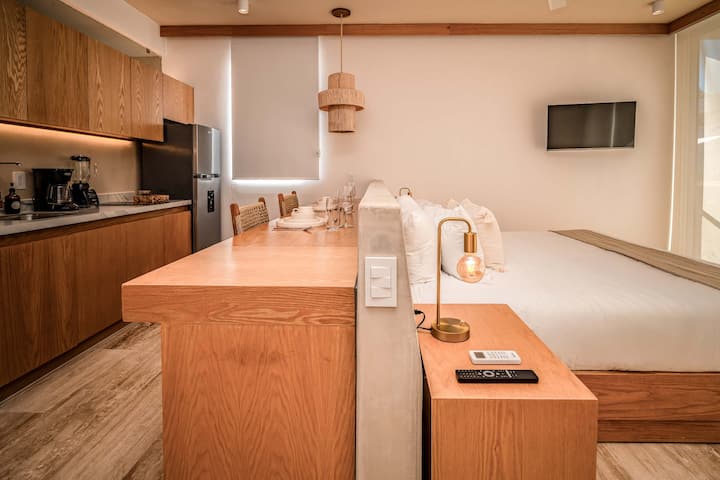 Modern Greta | High-speed Wifi, Pool, Gym & Nature - Puerto Morelos