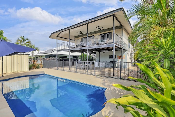 Epic Elevated Escape • 5 Bedrooms • Saltwater Pool - Darwin