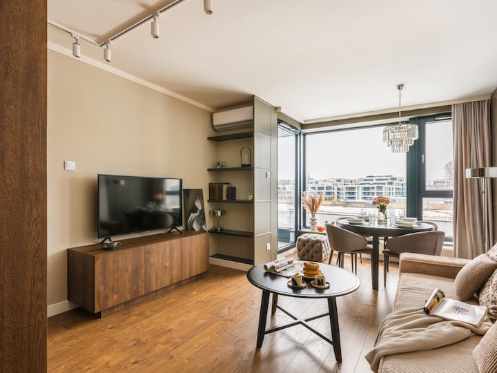 Vistula View 1-bed Apartment With Balcony - Polsko