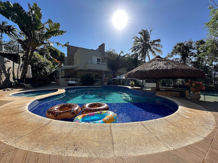 Casa Contemporênea A 30m Da Praia Da Feiticeira - Ilhabela