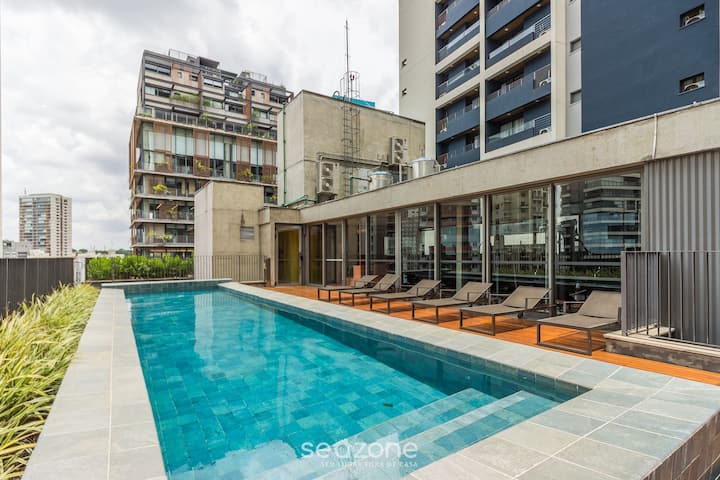 Studio W/ A Pool, 300m From The Metro Yhe0104 - Sao Paulo