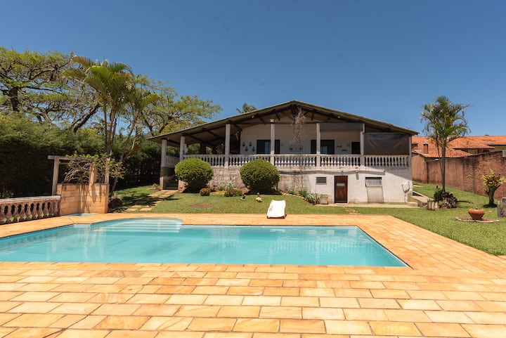 Casa De Campo Com Piscina E Lareira Em Bragança - Bragança Paulista