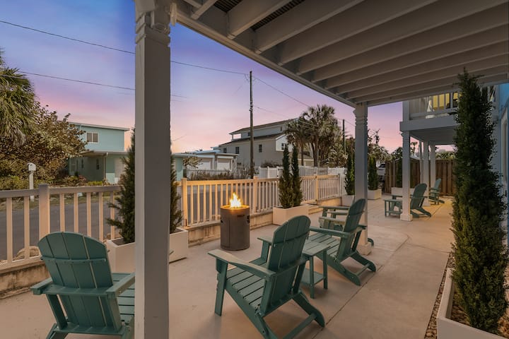 Pet Friendly | Steps To Beach | Villa Bleu 1 - New Smyrna Beach, FL