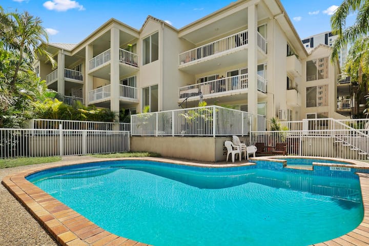 Family 2br 2min Beach Pool Wi-fi - Broadbeach