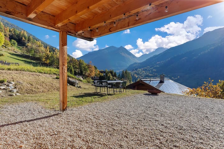 Panoramic Alpine Garden Retreat - Zinal