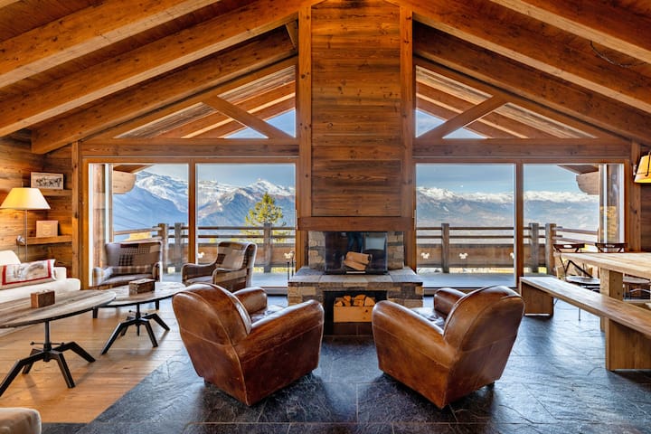 Chalet Casse-noisette Wonderful, Ski-in Ski-out - Nendaz