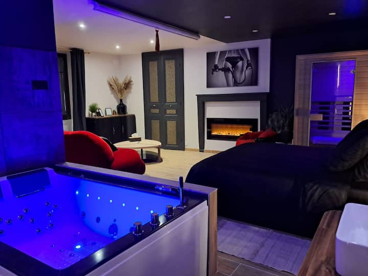 Parenthèse Enchantée Pour Deux Spa Privé Sauna - Argenton-sur-Creuse