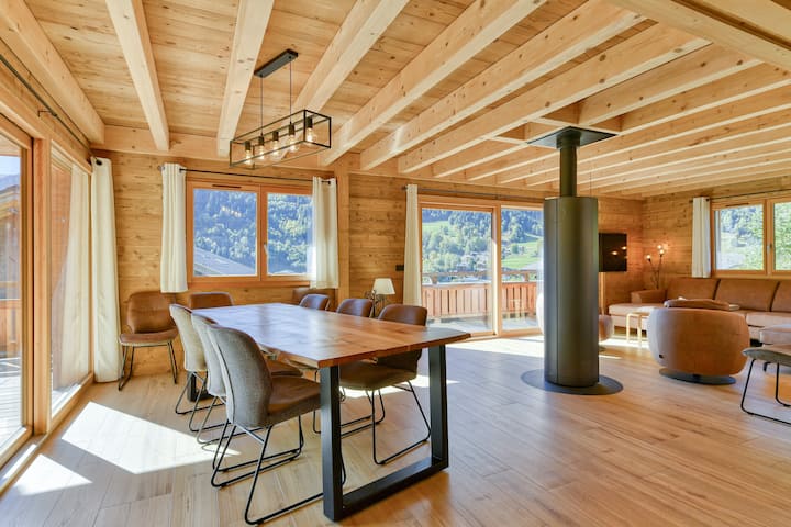 L'eterle - Grand Chalet Avec Terrasse Et Jardin - Les Contamines-Montjoie
