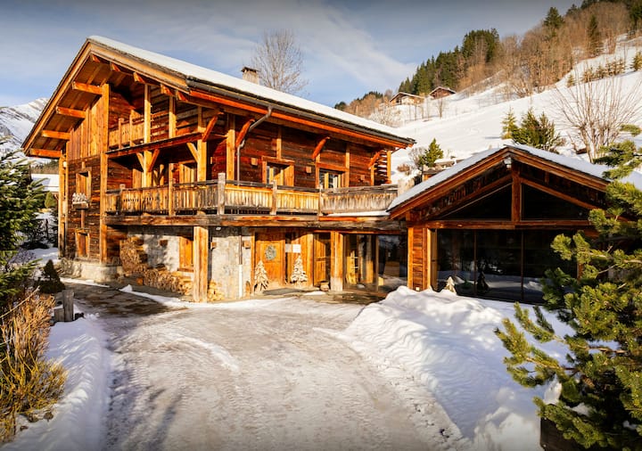 Chalet Au Pied Des Pistes Avec Espace Bien-être - Le Grand-Bornand