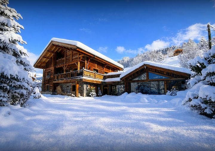 Chalet Au Pied Des Pistes Avec Espace Bien-être - La Clusaz