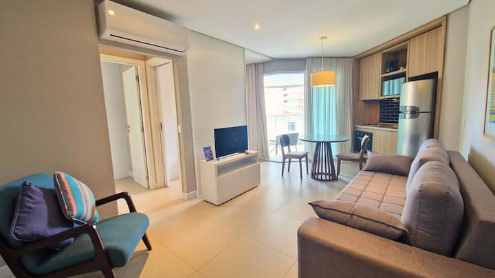 Book Santos Unique 1109 2 Quartos, Suíte Vista Mar - Santos