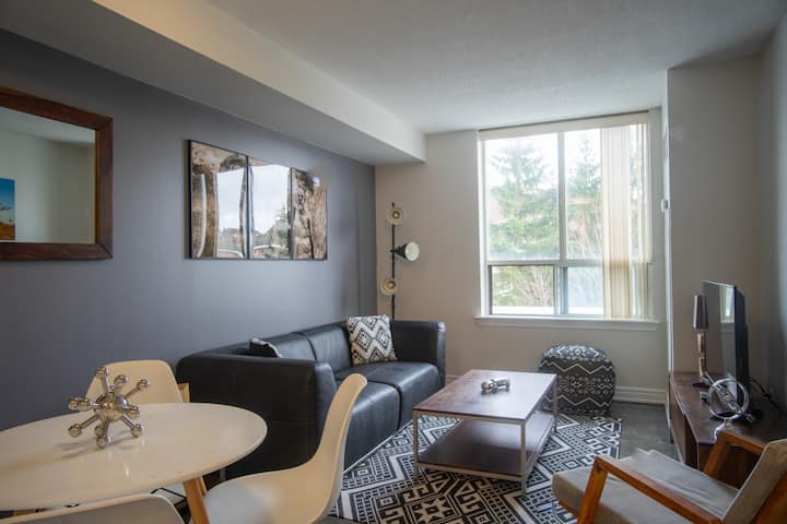 Stylish One-bedroom Stay Markham - Markham