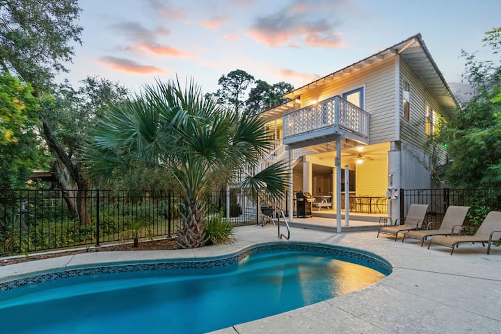 Private Unheated Pool And Stunning Marsh Views - Tybee Island