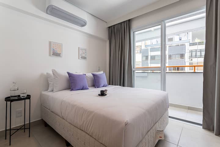 1br Large Apart In The Heart Of São Paulo - São Paulo