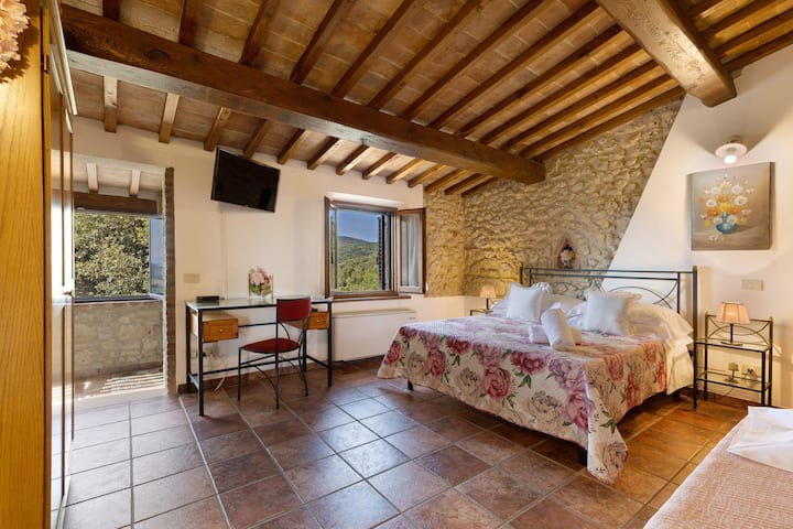 Casa Vacanze Etrusco - App Quercia - Volterra