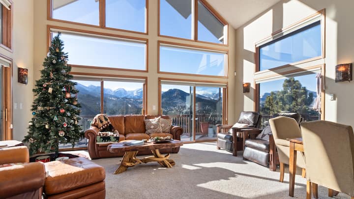 Skyview Luxury Vacation Rental By Windcliff Homes - Estes Park, CO
