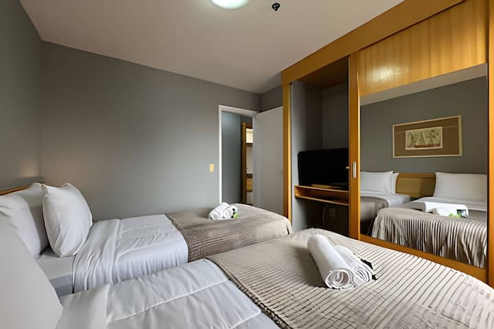 #Ver106 | 01 Suítes | Flat Rua Vergueiro | Paraíso - São Paulo