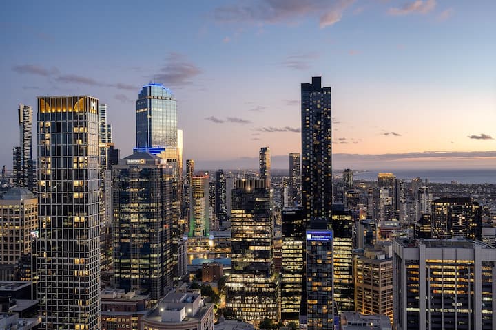 Level 50 City And Ocean View Apartment Near Marvel - Melbourne
