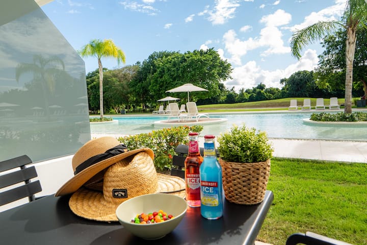Aqua Marahou! Poolside Escape Modern 1br Retreat - Punta Cana