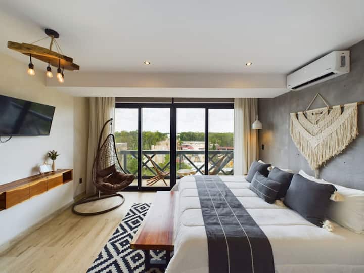 Deluxe Studio With Pool Access & Gym - Tulum