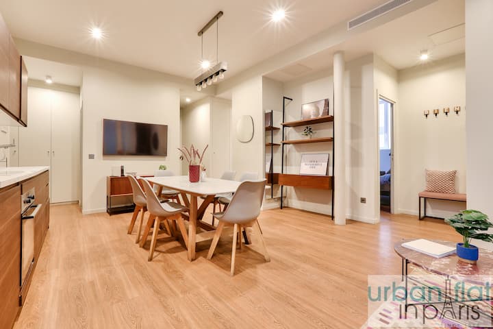 Urbanflat 77 - Grand Appartement Temple/le Marais - Gennevilliers